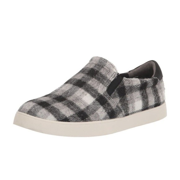 Dr. Scholl's | Shoes | Drscholls Madison Black Buffalo Plaid Flannel ...